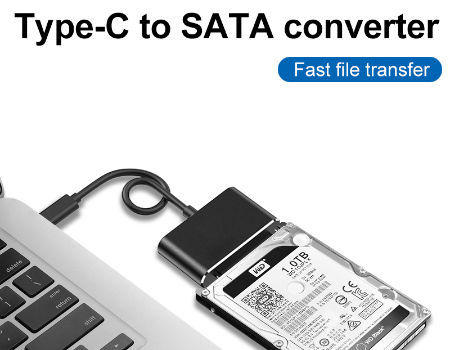 China SATA to USB-C Cable,USB-C (Thunderbolt 3) to SATA III Hard Driver ...