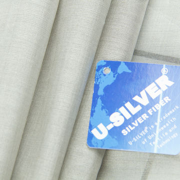 China Silk With Silver Fiber EMF Shielding Fabric/EMF Proof Fabric For ...