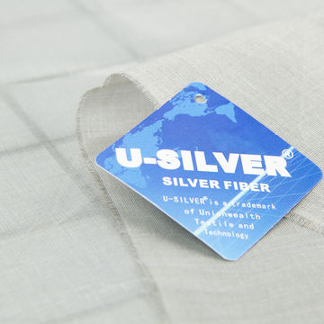 China Silk With Silver Fiber EMF Shielding Fabric/EMF Proof Fabric For ...