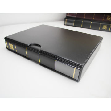 China Kintome Standard Vario 4 O-ring binder with slipcase leather ...