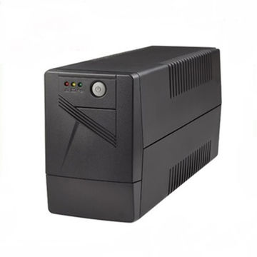 China Ups power supply cabinet 1000va 600w simulated sine wave offline ups with long backup time ...