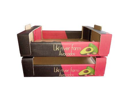 Avocado carton Eco Friendly Custom Logo Different Size Corrugated ...