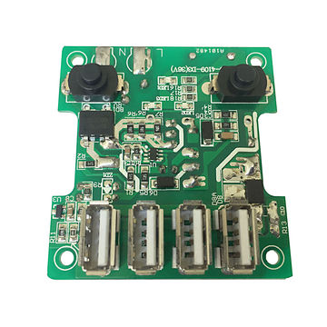 China 5v4.8A circuit board multi-USB plug module USB fast charging ...