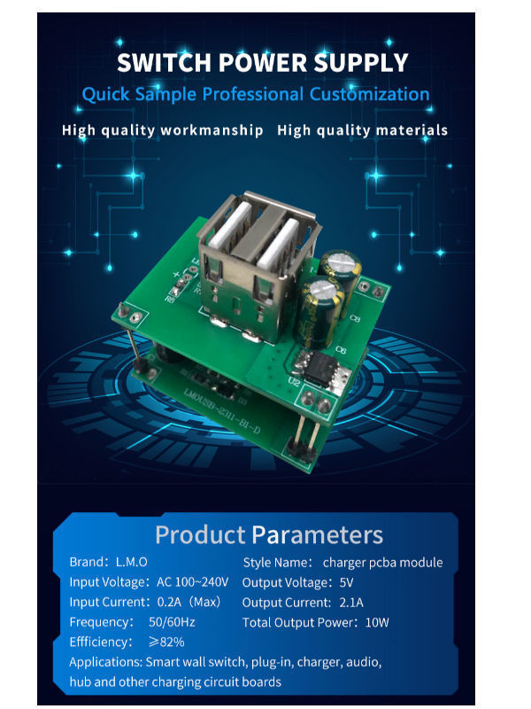 China Manufacturer customized USB mobile phone charger circuit board ...