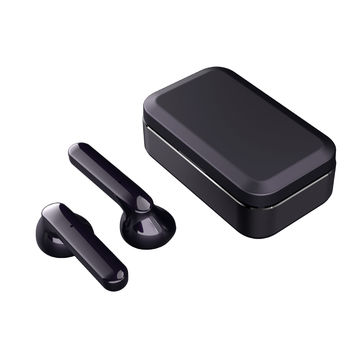 China Rectangle Semi-in-ear Touch Earbuds Wireless Earphones BT 5.0 ...