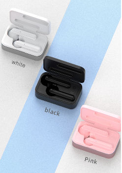 China Rectangle Semi-in-ear Touch Earbuds Wireless Earphones BT 5.0 ...