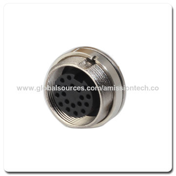 China M16 19PIN shield wire assembly connector with solder and crimp ...
