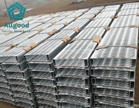 [Allgood] premier diamond safety grating, perforated walkway plank ...