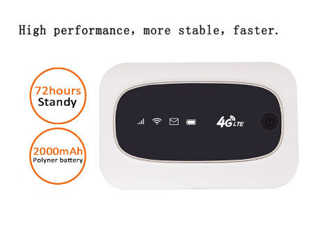 M6 Mobile Hotspot 4G LTE Router Connect Up to 10 Devices Create WLAN ...