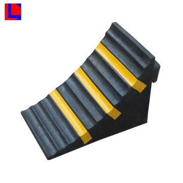 China PU wheel chock made in China Polyurethane Material on Global ...