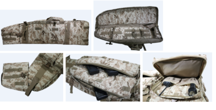 China Military Drag Bag Rifle Case Gun Bag Fully Padded main ...