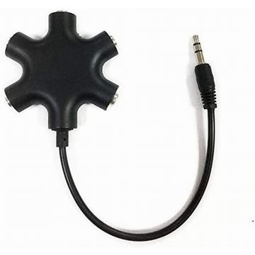 China Headphone Splitter RockStar 5-Way 3.5mm Headphone Splitter Multi ...