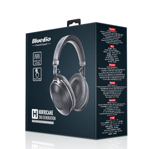 Wireless Bluetooth headset Bluedio H2 active noise cancelling over ear ...