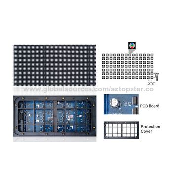 China P5 outdoor LED panel, outdoor P5 RGB SMD2727 LED video wall ...