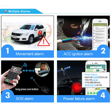 China Mini GPS tracker car alarm waterproof vehicle GPS tracking system ...