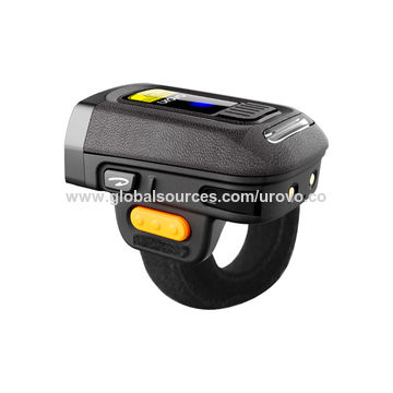 China Urovo R70 1000mAh 65g mini Bluetooth 4.0 ring scanner 2D barcode ...