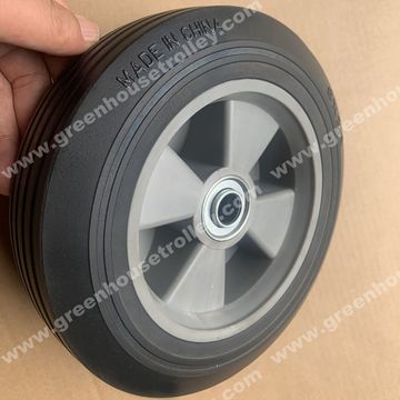 China 8" solid rubber wheel 200mm hantruck solid rubber tyre 8 inch ...