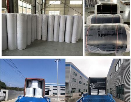 Professional waterproof checker shaped rubber sheet floor mat with both ...