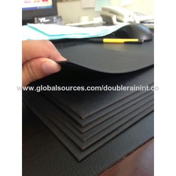China Wood pulp smooth face 150~ 450gsm thick black paper board roll on ...