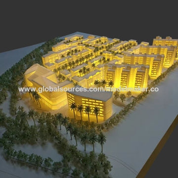 China Building material,Model making of landmark commercial office ...