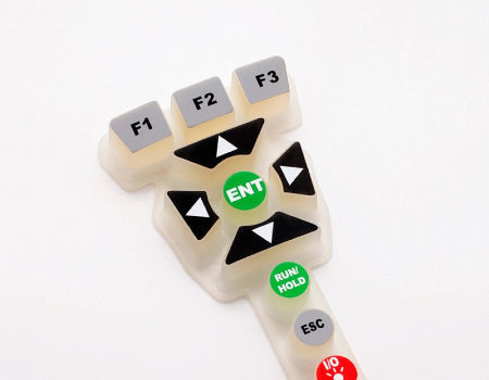 China Electronic accessory silicone rubber waterproof keypad on Global ...