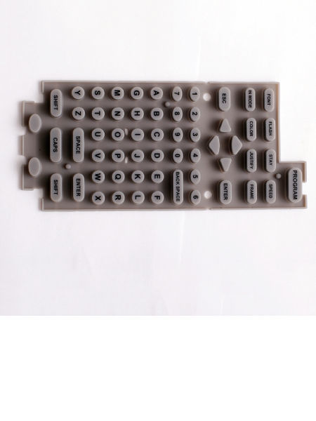 China Customized various brand anti-dust silicone rubber pushbutton ...