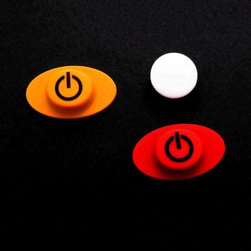 China Customized various brand anti-dust silicone rubber pushbutton ...