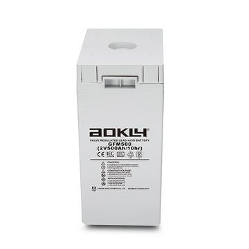 China UPS Battery GFM500 2V500AH lead acid deep cycle gel solar storage ...