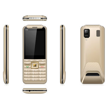 China 2.8 inch senior feature cell phone mobile phone 2G 4sim card quad ...