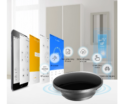 China 2021 smart wifi IR gateway and Rf433 Gateway remote control power ...