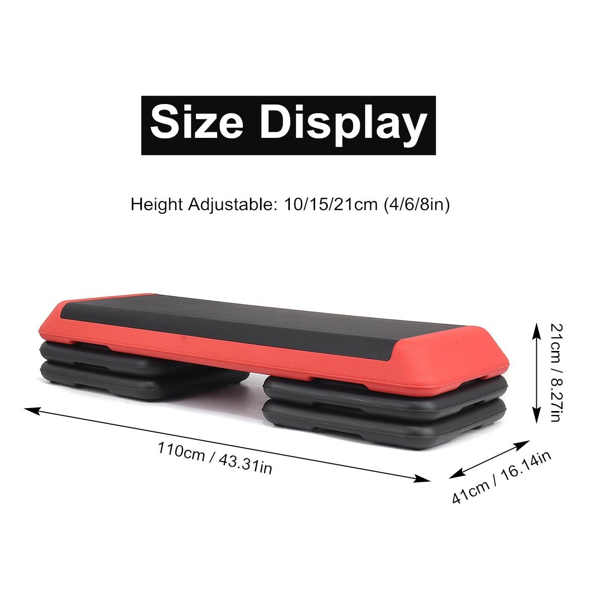 China Fitness Aerobic Step Adjustable Non-slip Cardio Yoga Pedal ...