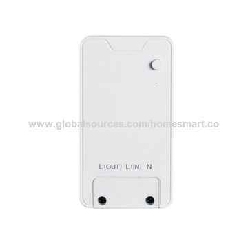 China Wifi mini pocket online smart switch amazon voice control switch ...