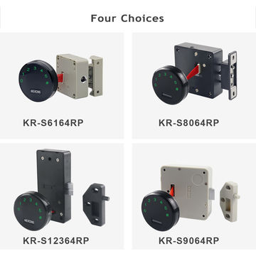 China Embedded Finger Print Biometric Server Rack Smart Cabinet Lock ...