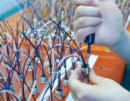 Male A-coding M12 12-pin PCB Mount Connectors, PCB Mount Connectors ...