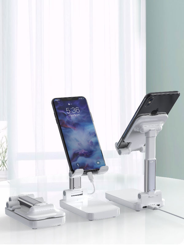 2-in-1 Phone stand with power bank 5000mAh, 5000mAh power bank phone ...