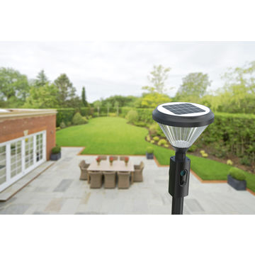 China Solar garden light camera 1080P ip security smart home 1080P ...