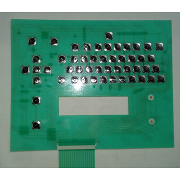 China Waterproof Membrane Switch keyboard with Metal Domes on Global ...