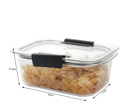 China 920ML Food storage containers,airtight food canisters,PP PS material Silicone seal ...