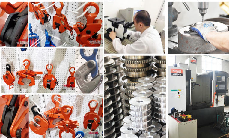 China 2T DGP Lift Clamps Round Stock Grab 0.5 Ton - 5 Ton Large ...