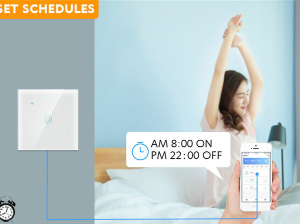 Smart home touch switch remote control socket remote control switch ...