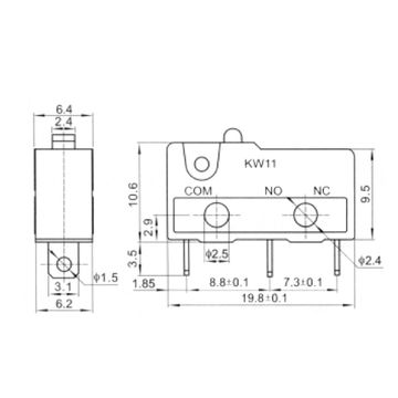 China Wholesale High quality Sub-miniature snap-action micro switches ...