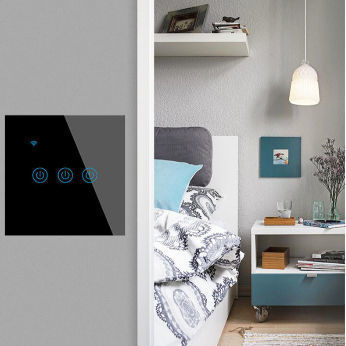 110V American Standard light Wifi Alexa Voice Control Wall Key Switch ...