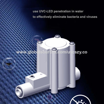 China Waterproof uvc led light flow water sterilization module for ...