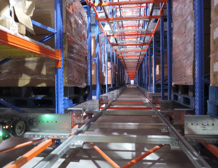 4-Way Radio Shuttle Rackings ASRS Automated Storage and Retrieval ...