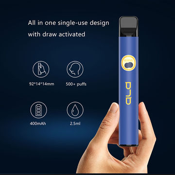 China ALD GROUP 500 puff 400mah disposable e cigarette pressure sensor ...