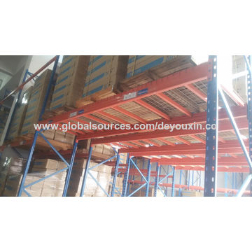 China Double Depth Pallet Racks Heavy Duty Pallet Racking on Global ...