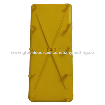 China Panel Identification Plates 180mm x 75mm Yellow Color on Global ...