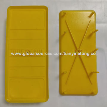 China Panel Identification Plates 180mm x 75mm Yellow Color on Global ...