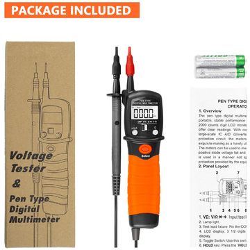 China Digital Pen Type Multimeter HP-38B-7 Handheld Auto-ranging Volt ...