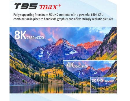 Newest 8K Android 9 Tv Box T95 max plus 4gb ram 32gb rom dual wifi ...